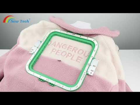 Sew Tech HoopTalent Fixture, Speed Up Your Embroidery Hooping Process!