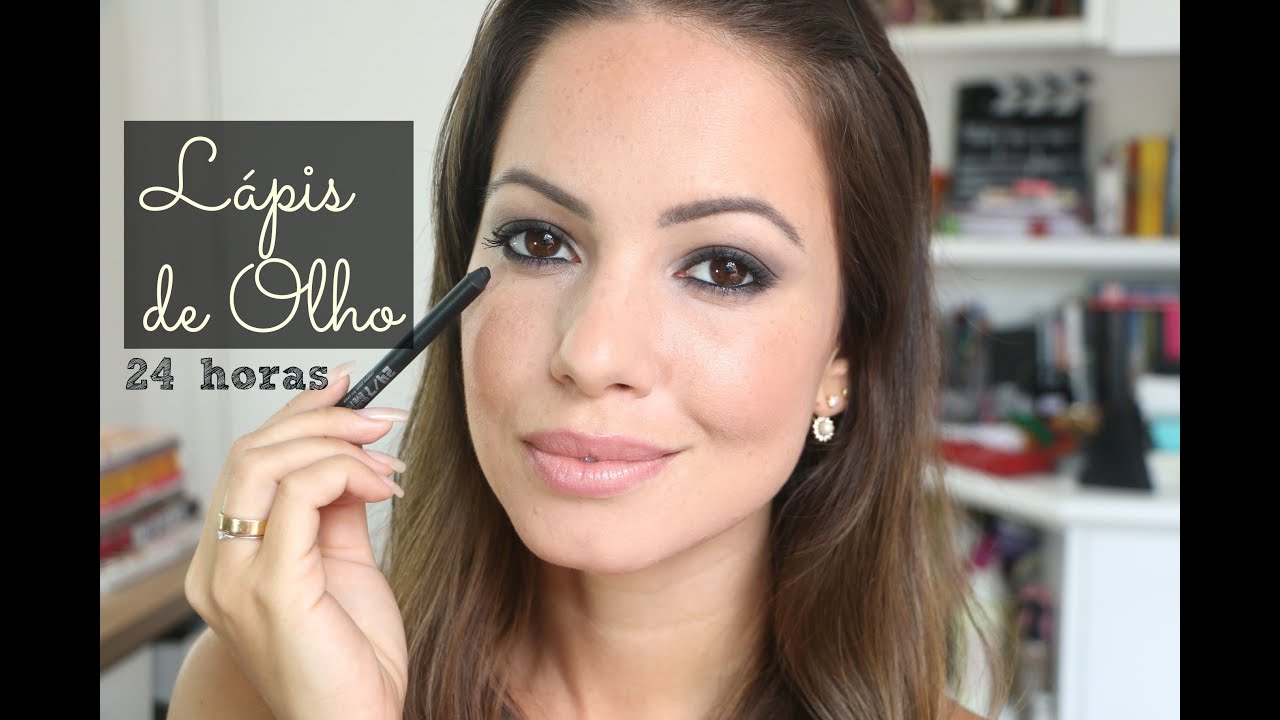 Tutorial de Maquiagem | Lápis de Olho sem Borrar