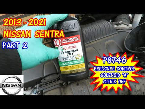 Nissan Chevy Dodge RE0F11A transmission P0746 Pressure Control Valve Solenoid A Stuck Off, Part 2