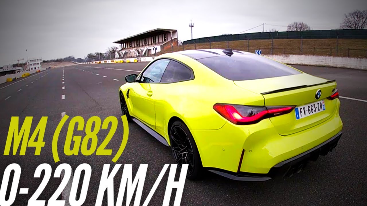 How fast is the new BMW M4 Competition (G82) ?