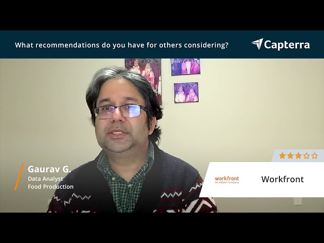 Adobe Workfront Reviews 2025. Verified Reviews, Pros & Cons | Capterra Adobe Workfront Reviews 2025. Verified Reviews, Pros & Cons | Capterra