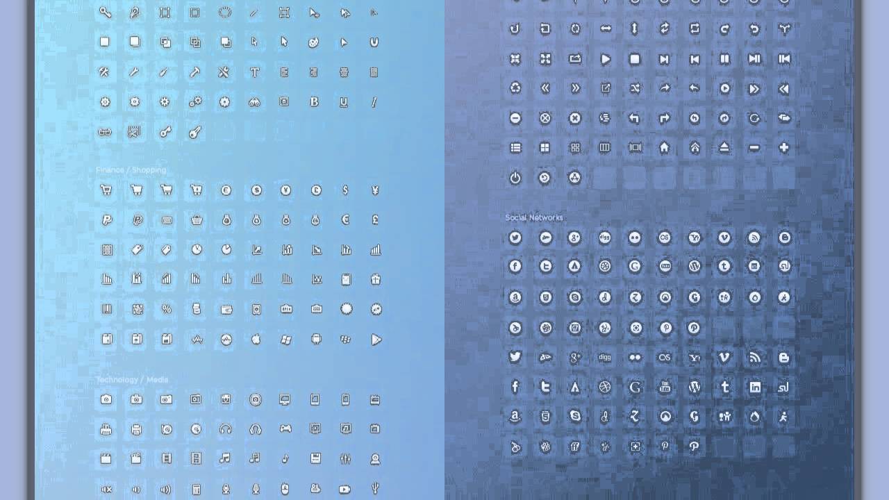 MyDesignDeals: 602 Vector Icons + Bonus User Interface Kit