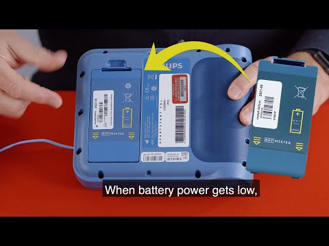 How to Change the FRx Defibrillator Battery