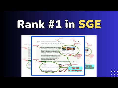 Get Top Ranking on Google SGE and All AI ChatBot | ProfitSGE