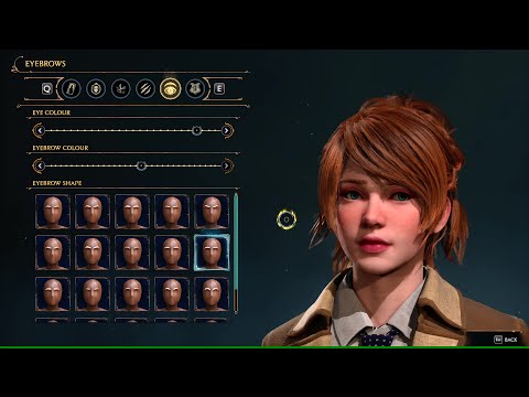 Hogwarts Legacy - Beautiful Face #14 And Hair #43 Mods