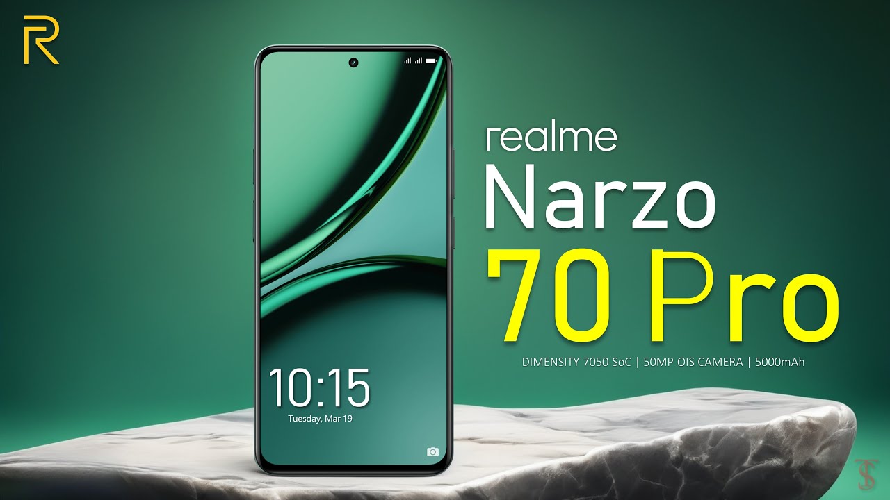 Realme Narzo 70 Pro 5G Price, Official Look, Design, Specifications, Camera, Features