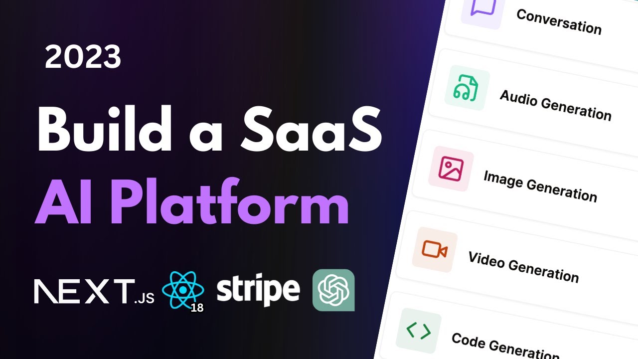 Building a Full-Stack SaaS AI Platform with Next.js 13 and Stripe ...
