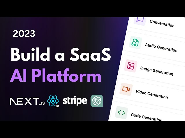 Building a Full-Stack SaaS AI Platform with Next.js 13 and Stripe | Galaxy.ai