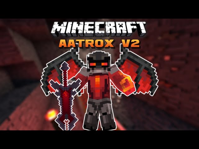 Aatrox's Darkin Blade Minecraft Texture Pack