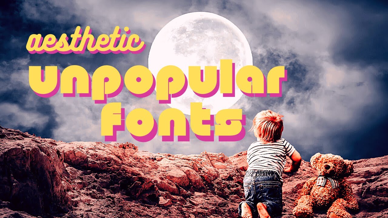 60+ Unpopular Aesthetic Fonts 2020 w/ Download Links ✍︎ Names 𝐯𝐨𝐥. 𝐈𝐈 ⚫#TheWickeRmoss