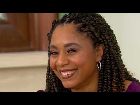 JAI Sterling Silver Cascading Symbols of Love 1-1 1/2" Hoops on QVC