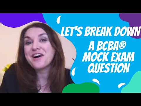 Mock BCBA® Exam Question: Key Elements of #BaselineLogic for #MultipleBaselineDesign (D-3)