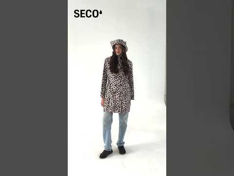 TRENCH ANIMAL PRINT Y SOMBRERO COWBOY ANIMAL PRINT