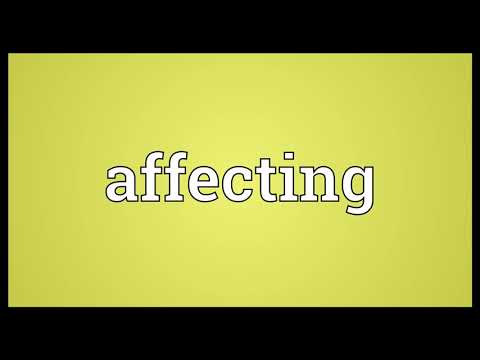 Affecting Meaning