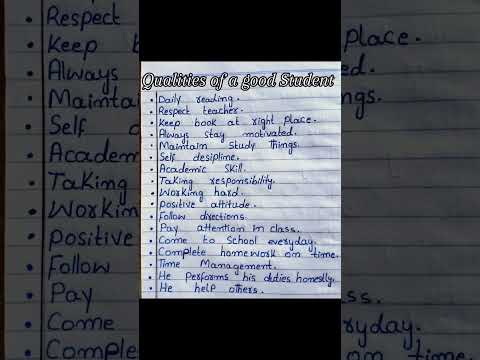 Qualities of a good Student ๐) # short#viralshorts
