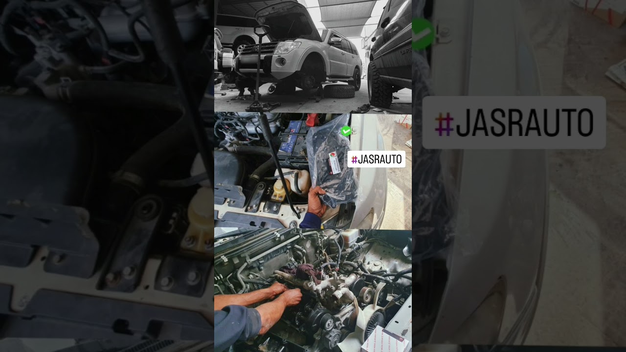 Mitsubishi Pajero Timing Belt Change by JASRAUTO 