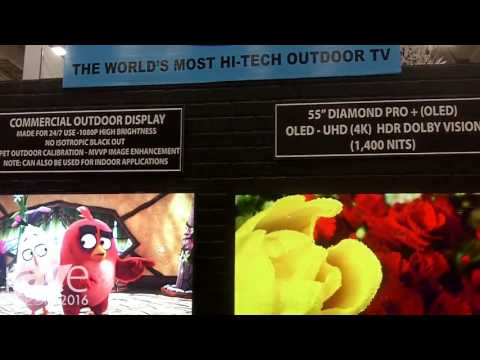 CEDIA 2016: Mirage Vision Showcases LG OLED Outdoor TV and Samsung Commercial Display TV