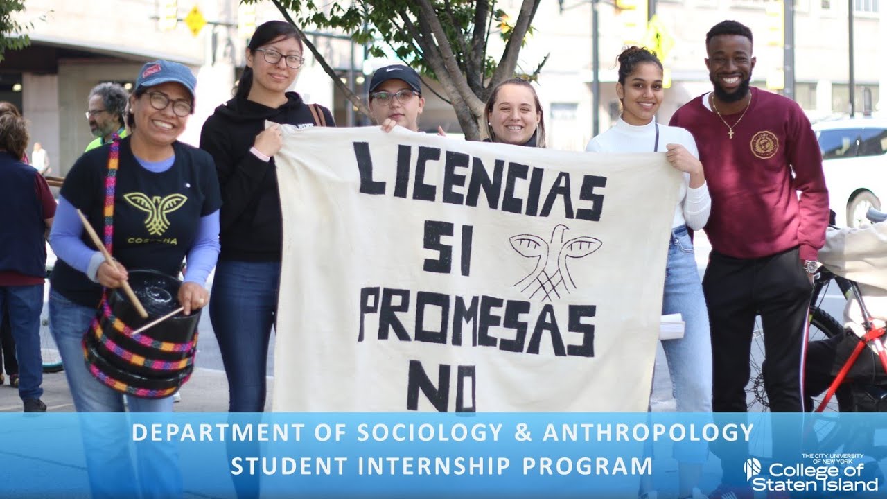 Sociology & Anthropology Student Internship Program