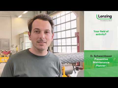 Working at Lenzing (Daniel Schwarzbauer) | Lenzing Group