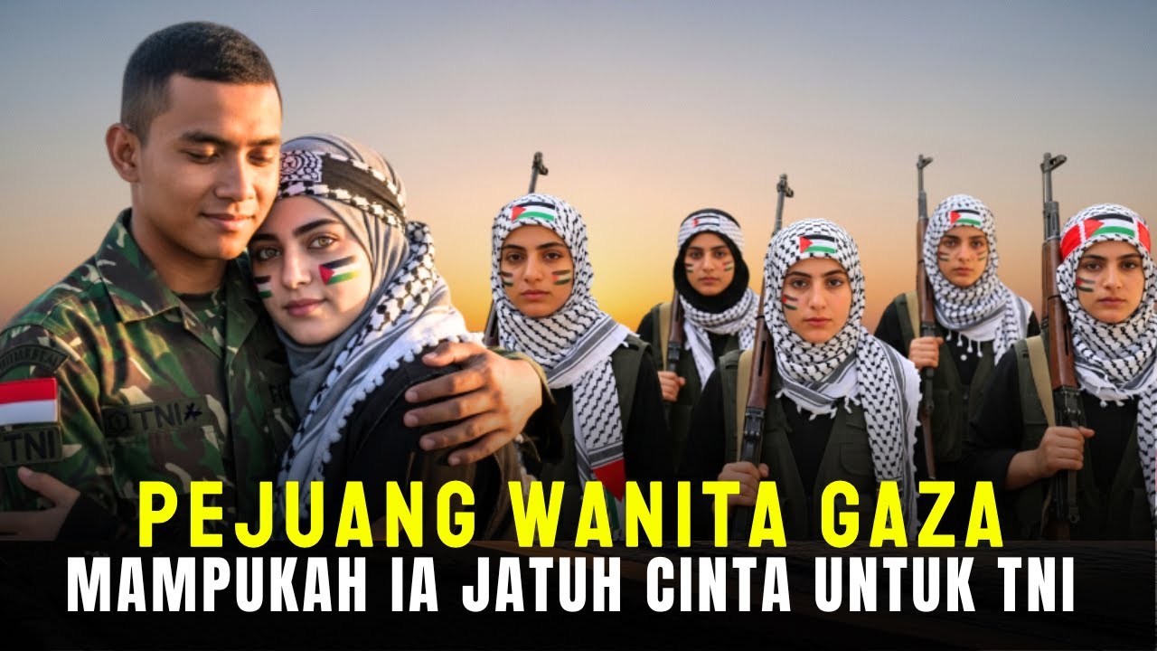 SAAT GADIS  PEJUANG PALESTINA JATUH CINTA: Saat itulah Prajurit TNI Tak Kuasa Menahan Air Mata