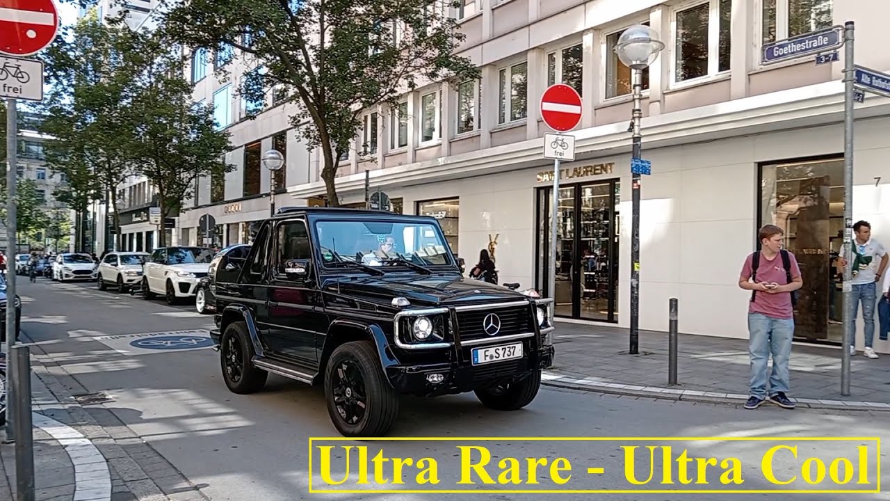Spotted: Rare G Class Convertible