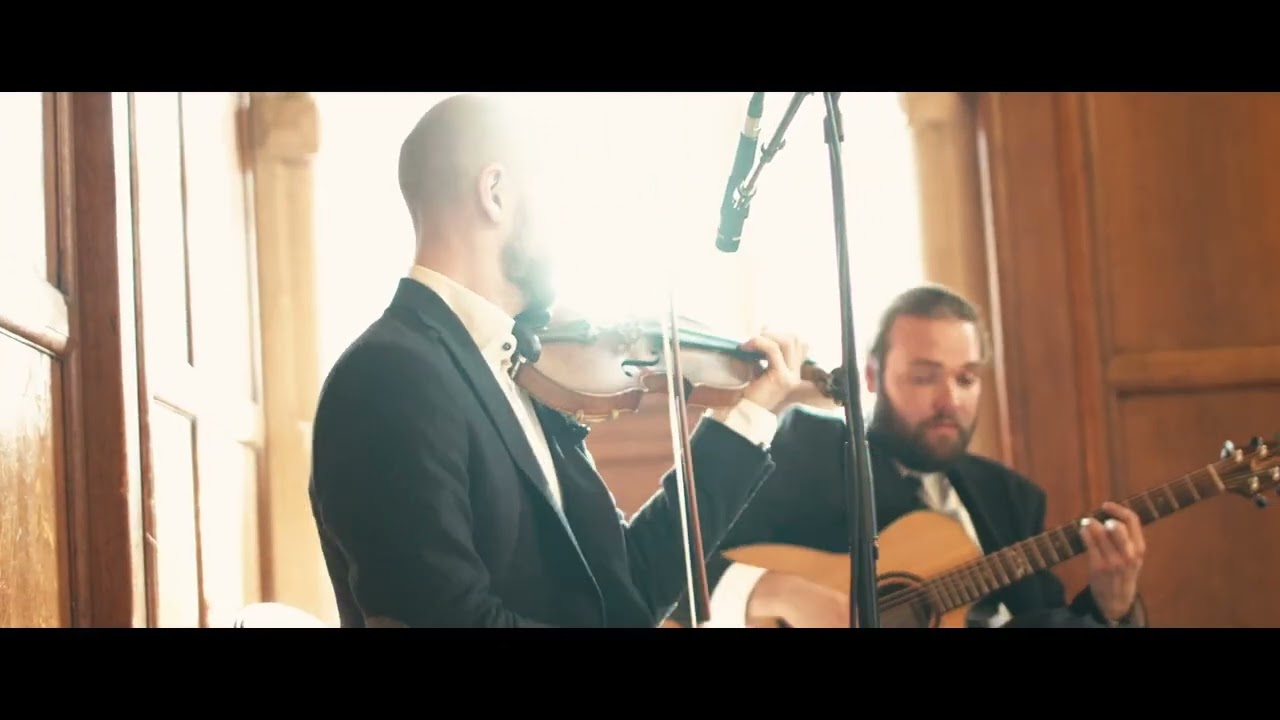 Live Fiddle & Guitar Duo for Your Wedding Ceremony & Drinks Reception | Hilltop Ceilidh Band