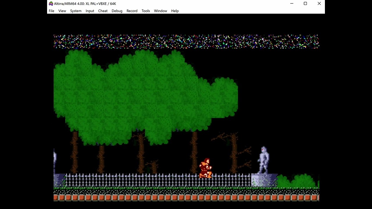 Castlevania for the Atari 8-bit