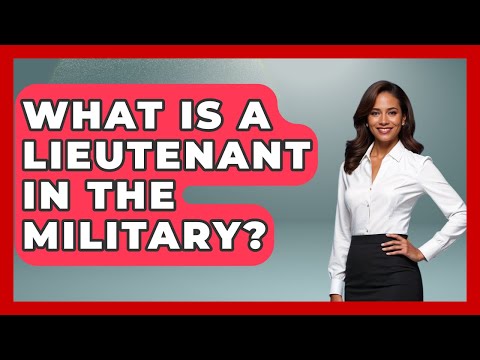 What Is a Lieutenant in the Military? | Air Guard Commanders