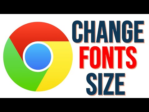How To Change Font Size In Google Chrome 2022 - Adjust Text Size