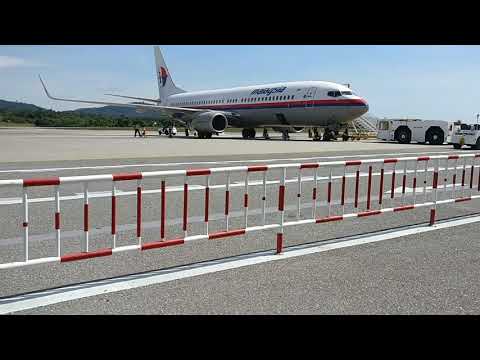 Check out from Langkawi Airport, Malaysia