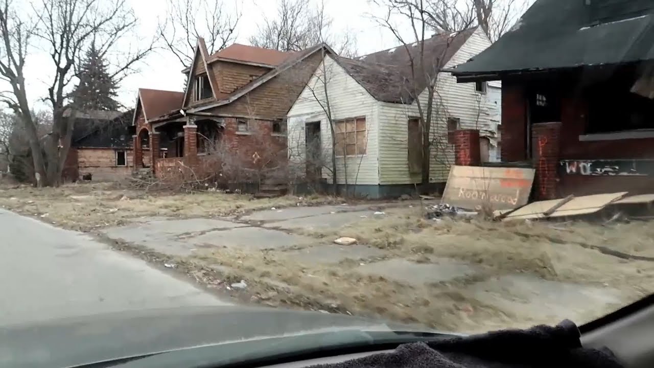 DETROIT'S SHOCKING ABANDONED HOODS FOOTAGE
