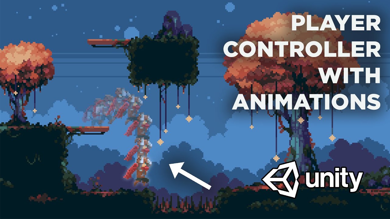 2D PLATFORMER CONTROLLER WITH ANIMATIONS IN UNITY