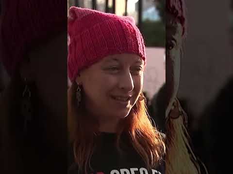 Anti-Trump Protest: Hundreds Rally Against Trump at LA City Hall! | AC1G