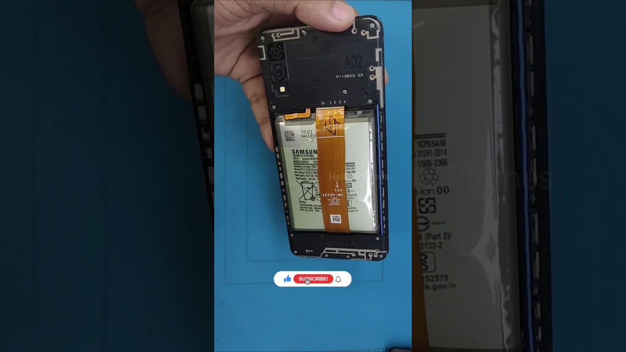 Samsung M02 back panel open | How to open Samsung M02 back panel  Step by Step #samsung #shorts