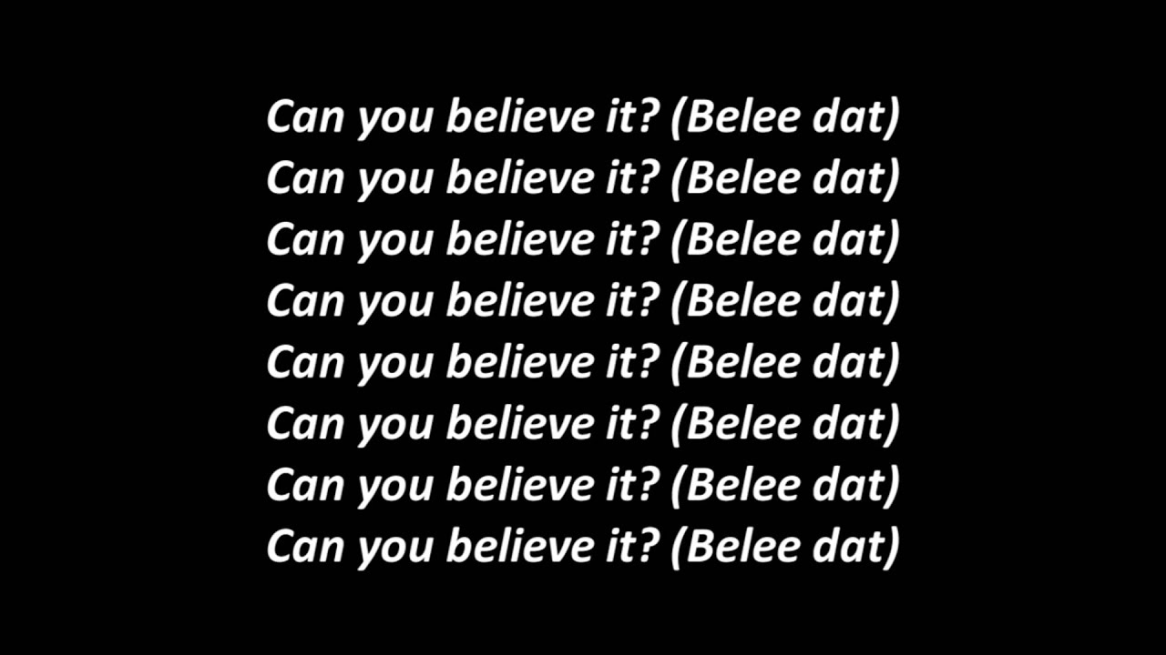 The Game ft Lil Wayne & Birdman Can You Believe It Official Lyrics