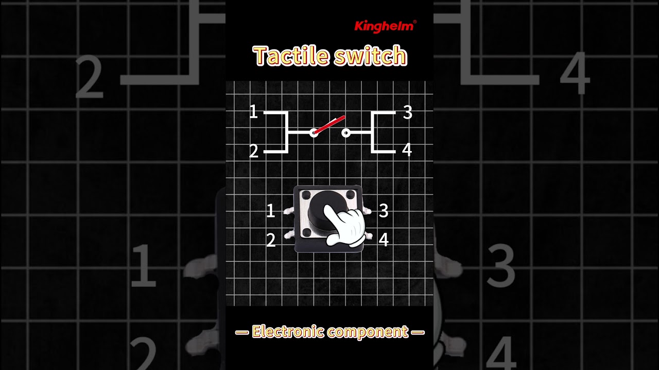 Tactile switches are commonly found in our daily lives. Do you know how they work?#switch #science