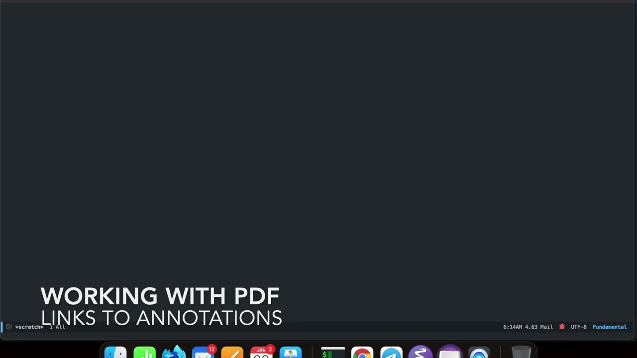 Annotate PDF in Emacs