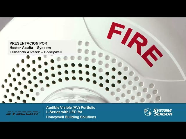 SYSCOM: SCRL-SYSTEM-SENSOR - Lámpara Estroboscópica para Montaje en ...