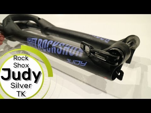 Rockshox Judy Silver Fork Air Adjustable Entry Level Mountain Bike Fork including Weight