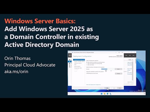 Add New Windows Server 2025 Domain Controller to an Existing Active Directory Domain