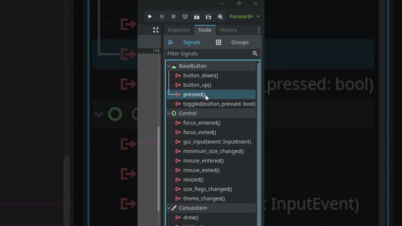 Godot 4 Button #godotengine #tutorial #gamedevelopmenttutorial  #coding #godottutorial #gamedevtips
