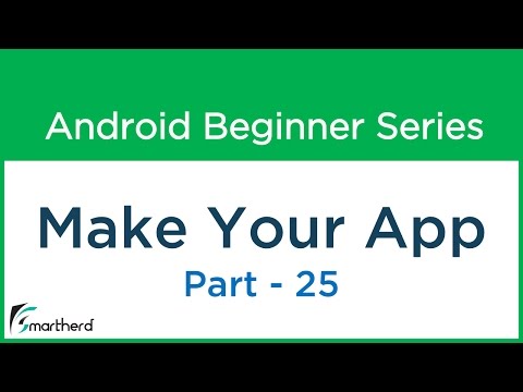 Learn 58 Android Tutorial For Beginners How to make Android App Part 25 - Mind Luster