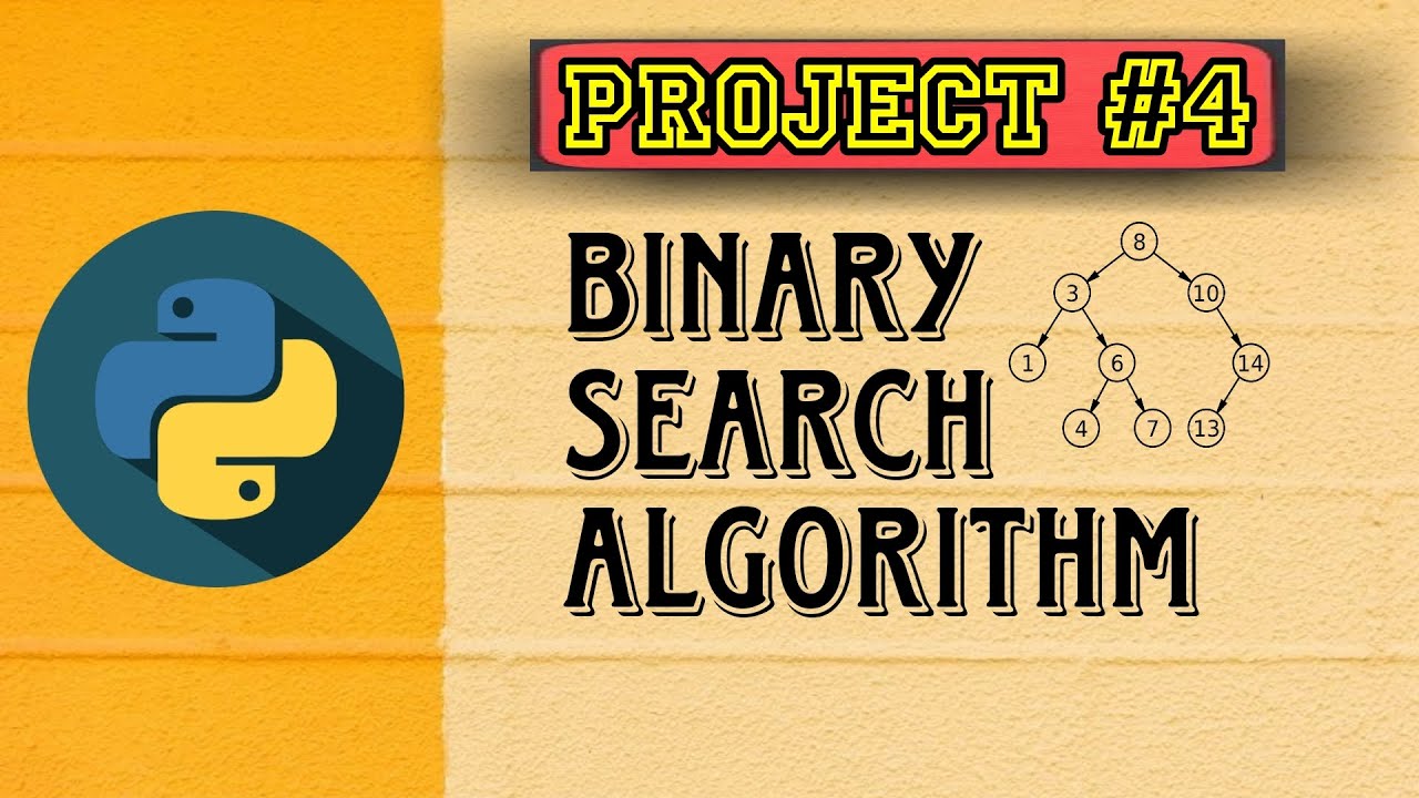 Binary search algorithm Project 4 | Beginner Python Projects