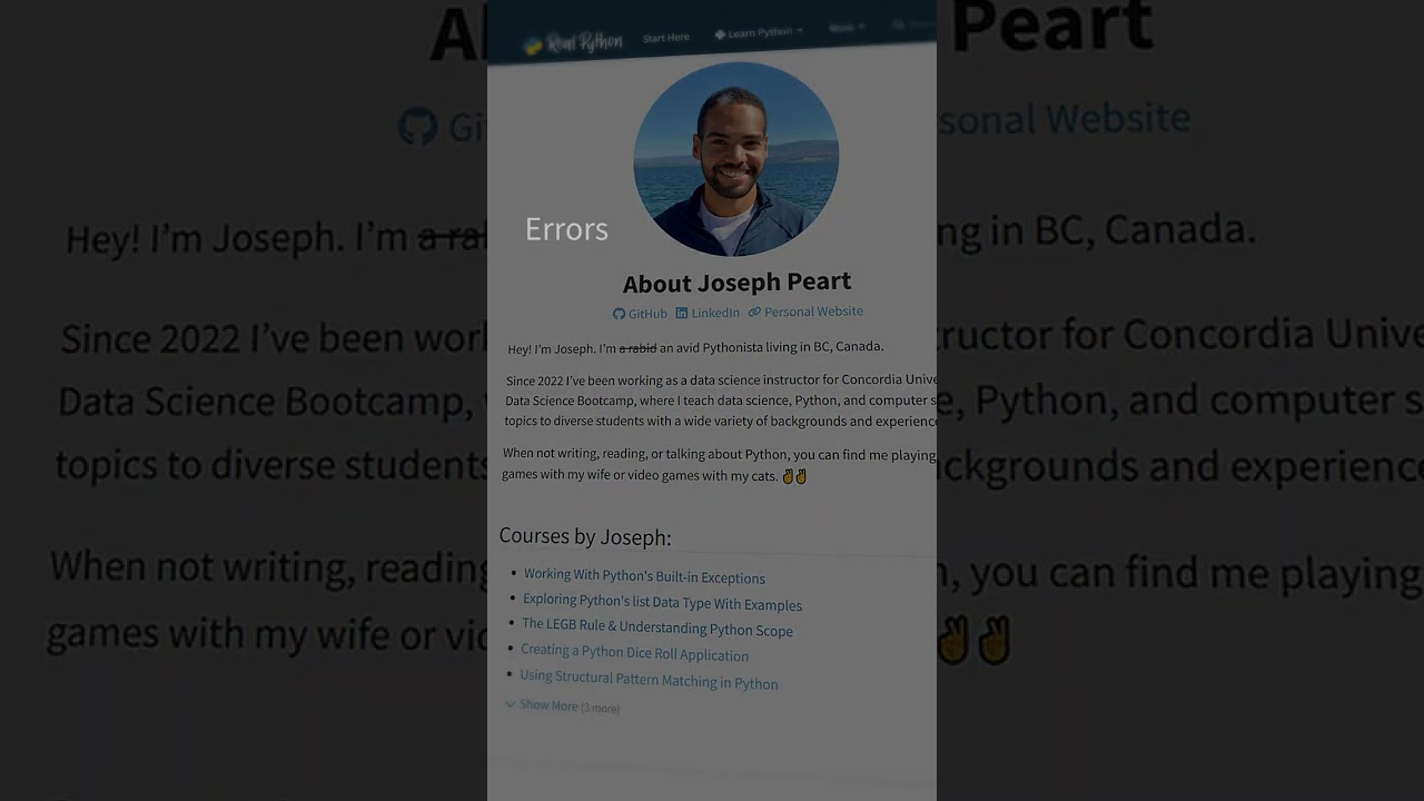 Working With Python’s Built-in Exceptions