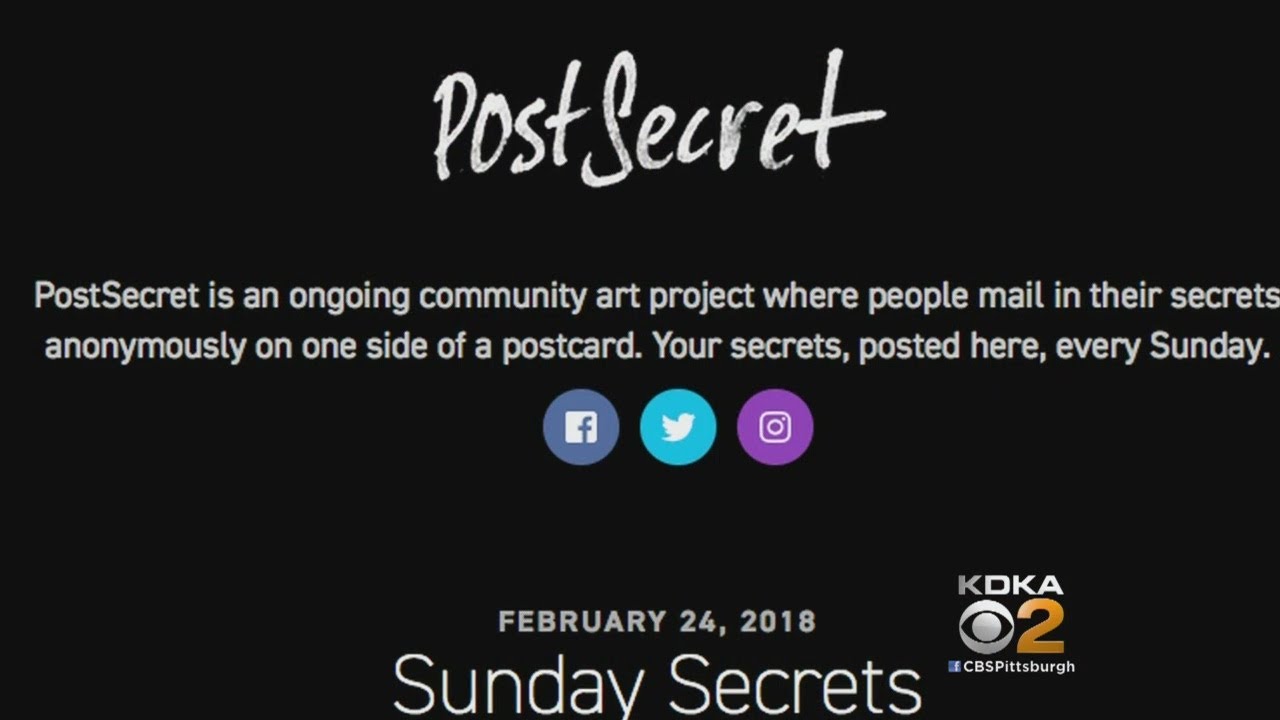Blogger Behind Popular Secrets Site Comes To Pittsburgh