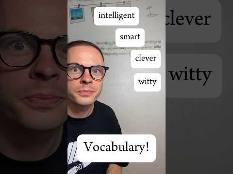Synonyms: ‘smart’. #english #languagelearning #englishteacher #englishtips #learnenglish