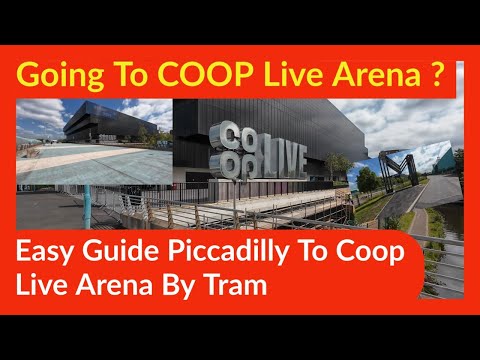 How To Get To Coop Live Arena Manchester By Tram From Piccadilly