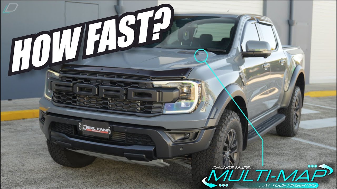 Ford Ranger Raptor 3.0 V6 ECU Multi-Map Tuning | On-Demand Power & Drive Modes