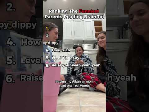 Ranking The Funniest Parents Reading Brain Rot ๐