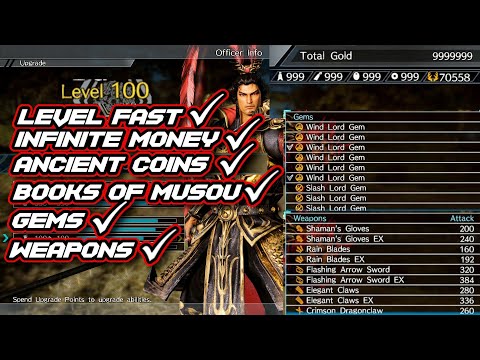 Steam Community :: Video :: Dynasty Warriors 9 - How to get OP fast